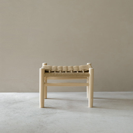 Paper Cord Mini Stool - Complete – POJ Studio