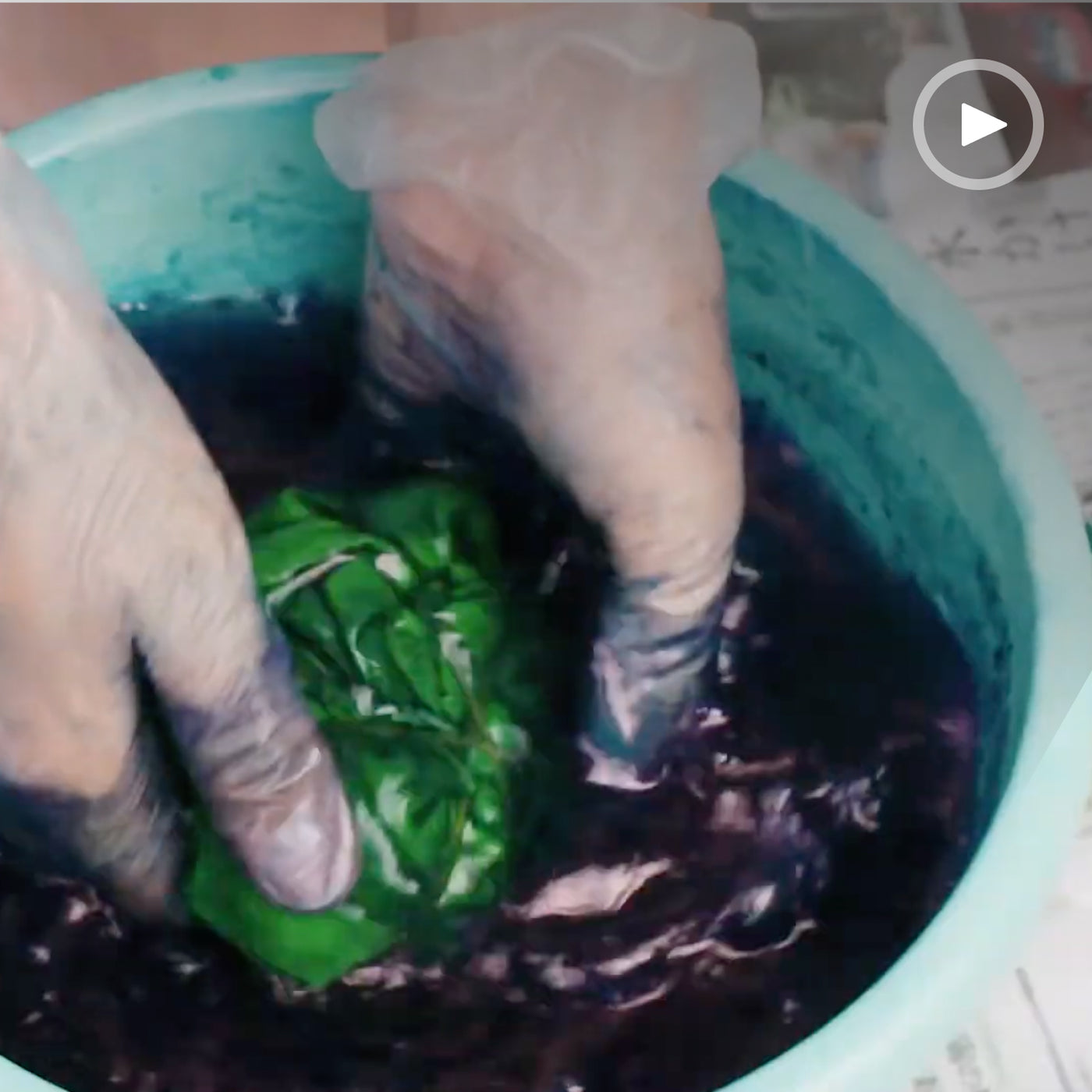 Shibori Master Class - Dyeing Process